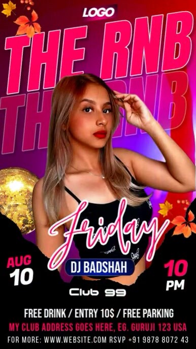 Black Maximalist The Rnb Friday Instagram Story Template | PosterMyWall