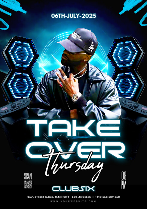 Copy of Black Maximalist Thursday Takeover A4 | PosterMyWall