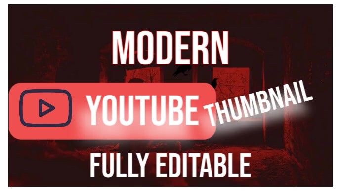 Black Maximalist Youtube Thumbnail Template | PosterMyWall
