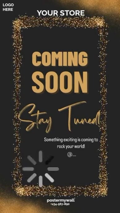 Black Maximalist Something Exciting Is Coming — Stay Tuned For The Big Reveal! Digital Display ...