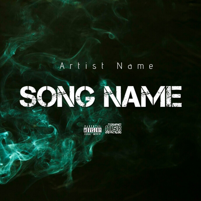 Black Mixed Album Cover Template | PosterMyWall