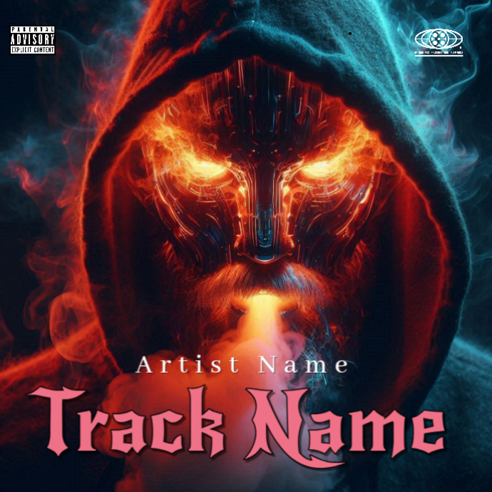 Black Mixtape Album Cover Template | PosterMyWall