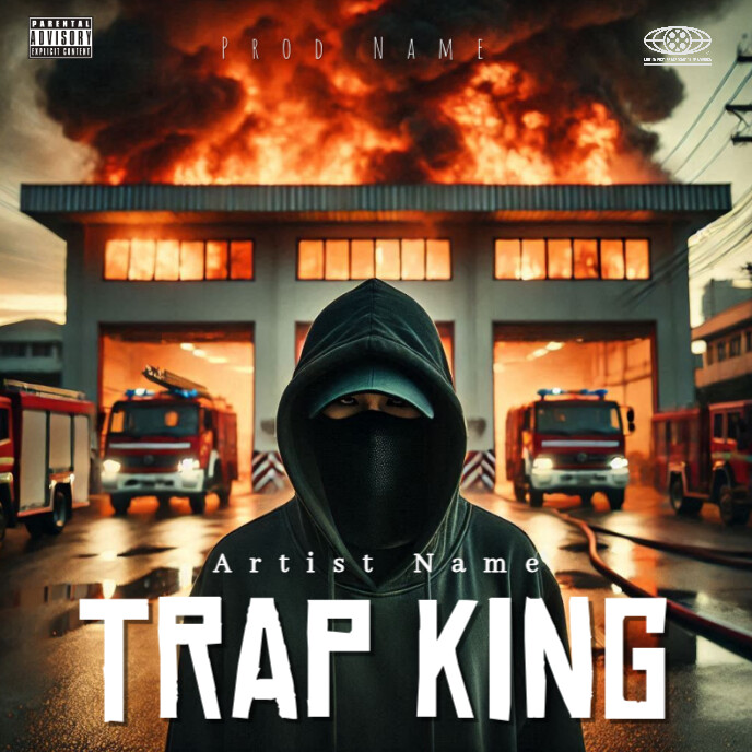 Black Mixtape Album Cover Template | PosterMyWall