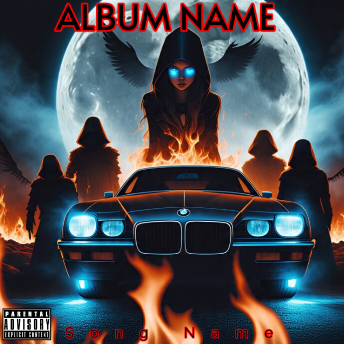 BLACK MIXTAPE ALBUM COVER เทมเพลต | PosterMyWall