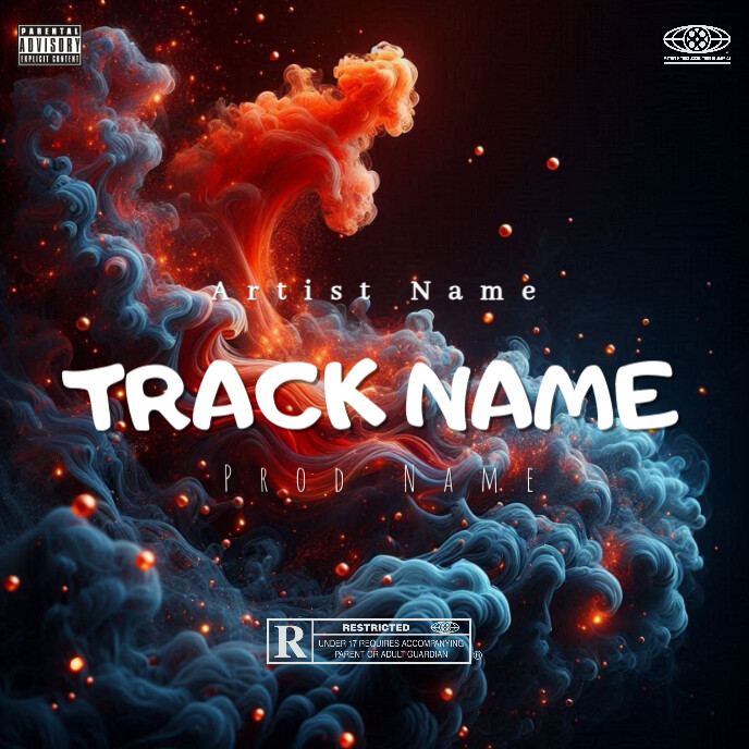 Black Mixtape Album Cover Template | PosterMyWall