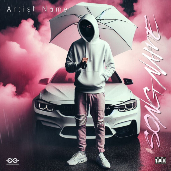 Black Mixtape Album Cover Template | PosterMyWall