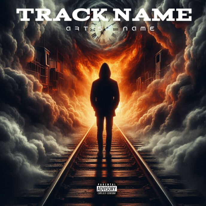 Black Mixtape Album Cover Template | PosterMyWall