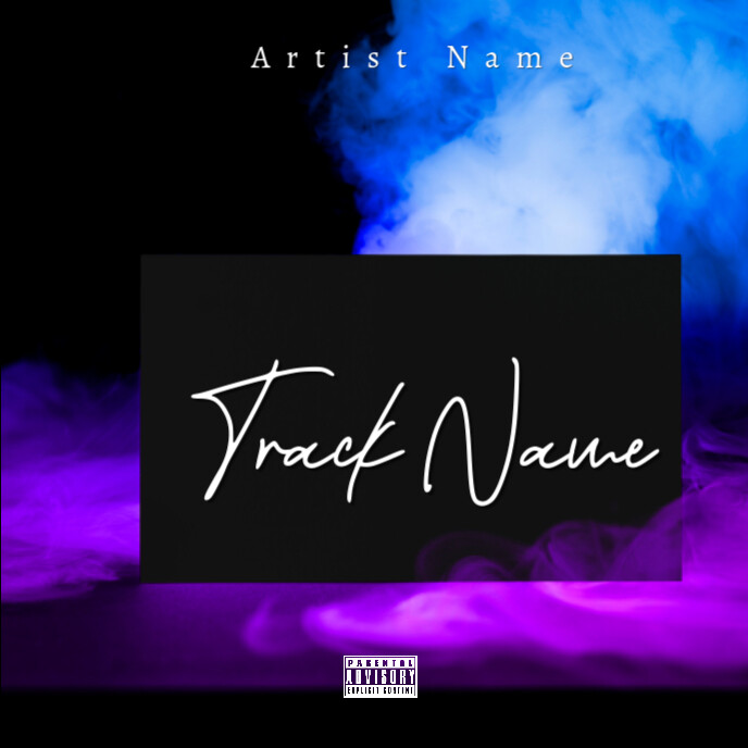 Black Mixtape Album Cover Template | PosterMyWall