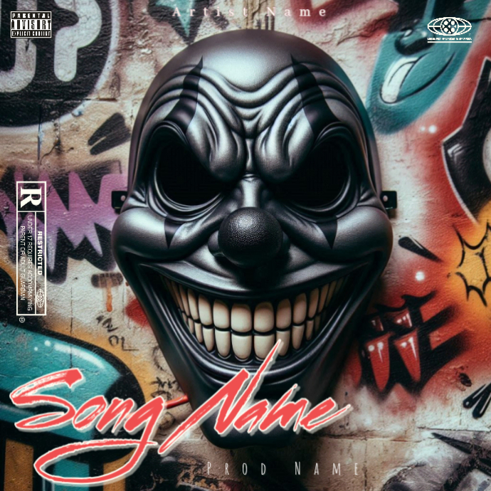 Black Mixtape Album Cover Template | PosterMyWall