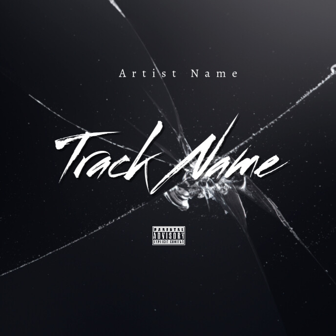 Black Mixtape Album Cover Template | PosterMyWall