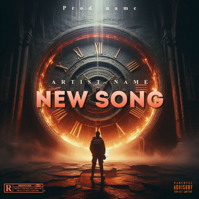 Black mixtape album cover Template | PosterMyWall