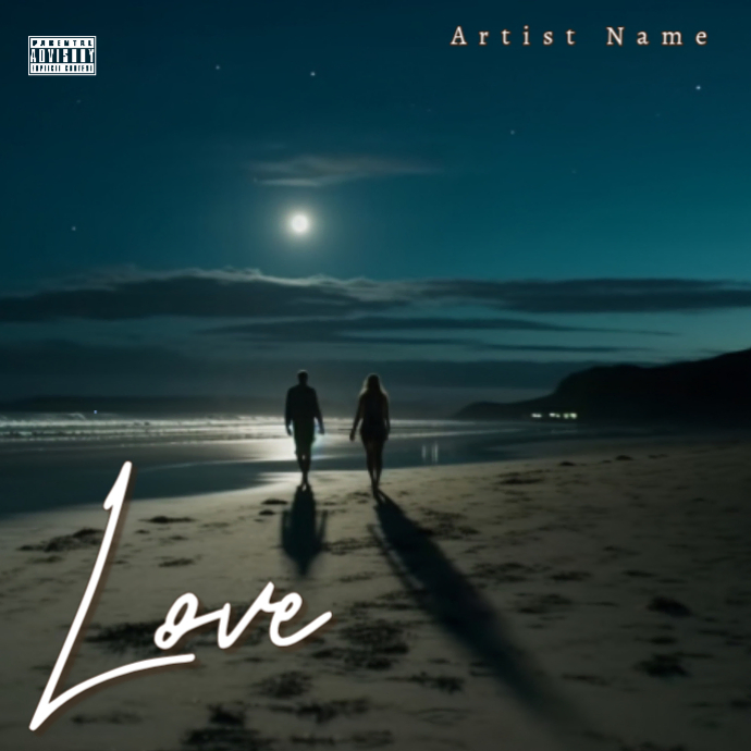 Black Mixtape Album Cover Template | PosterMyWall