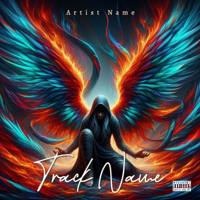 Black Mixtape Album Cover Template | PosterMyWall