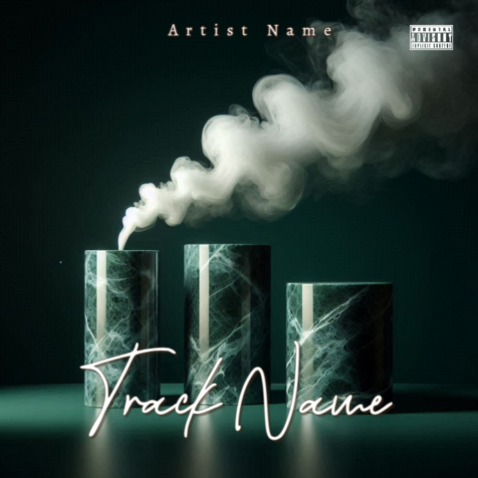 Black Mixtape Album Cover Template | PosterMyWall