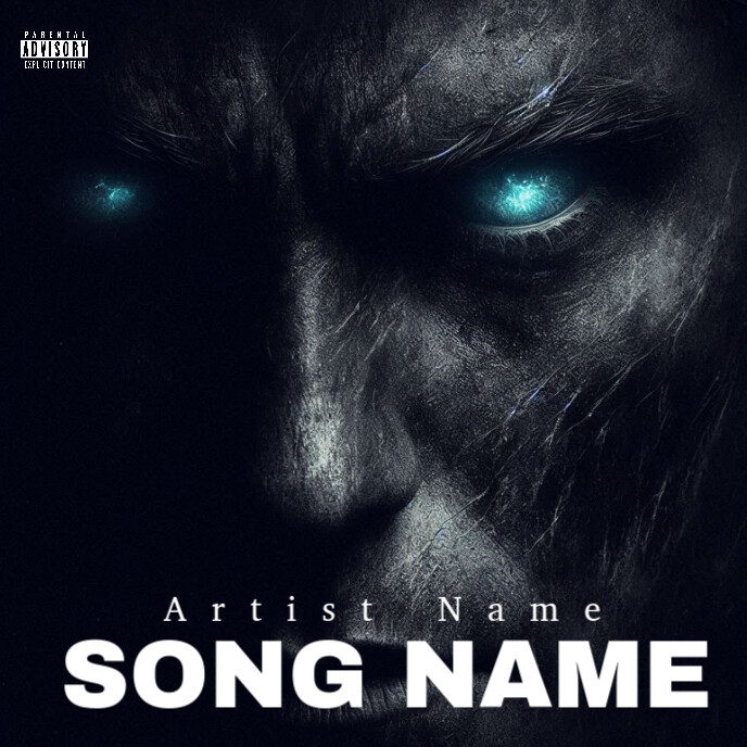 Black Mixtape Album Cover Template | PosterMyWall