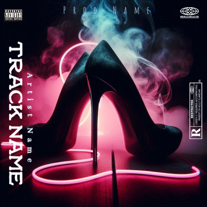 Black Mixtape Album Cover Template | PosterMyWall