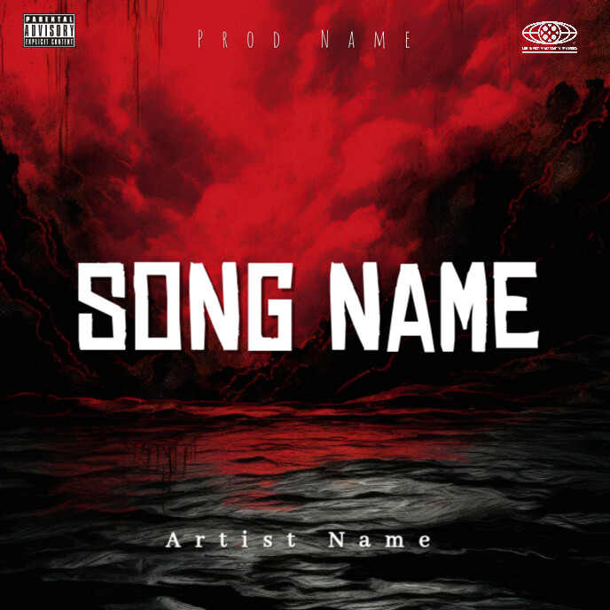 Black Mixtape Album Cover Template | PosterMyWall