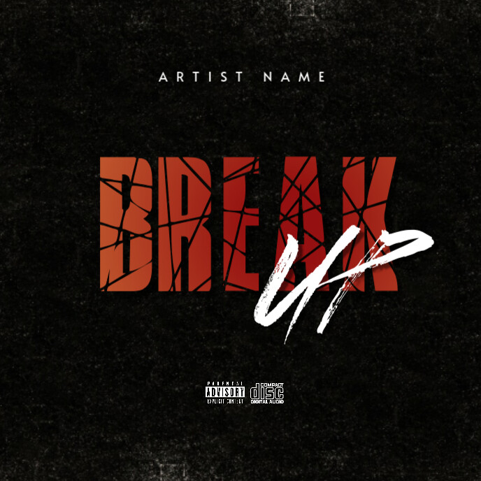 Black Mixtape Album Cover Template | PosterMyWall