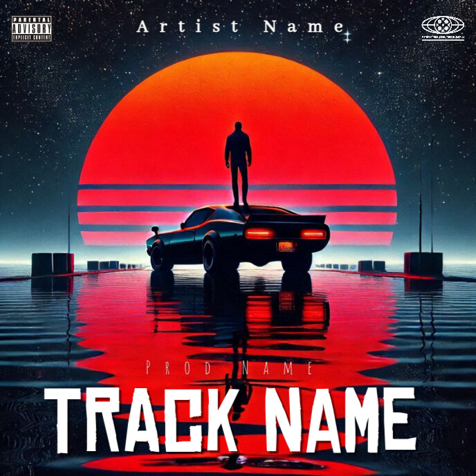 Black Mixtape Album Cover Template | PosterMyWall