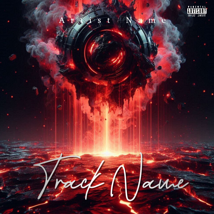 Black Mixtape Album Cover Template | PosterMyWall