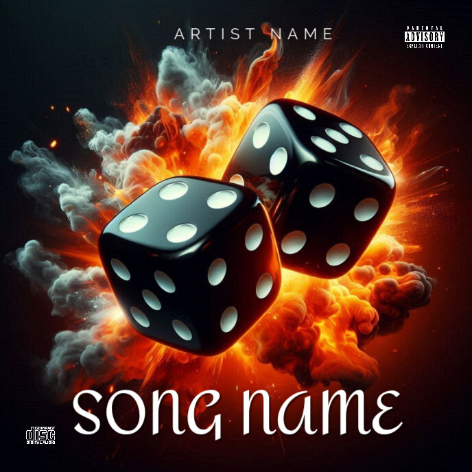 Black Mixtape Album Cover Template | PosterMyWall