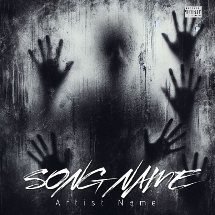 Black Mixtape Album Cover Template | PosterMyWall