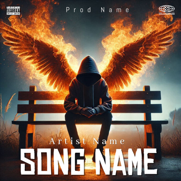 Black Mixtape Album Cover Template | PosterMyWall