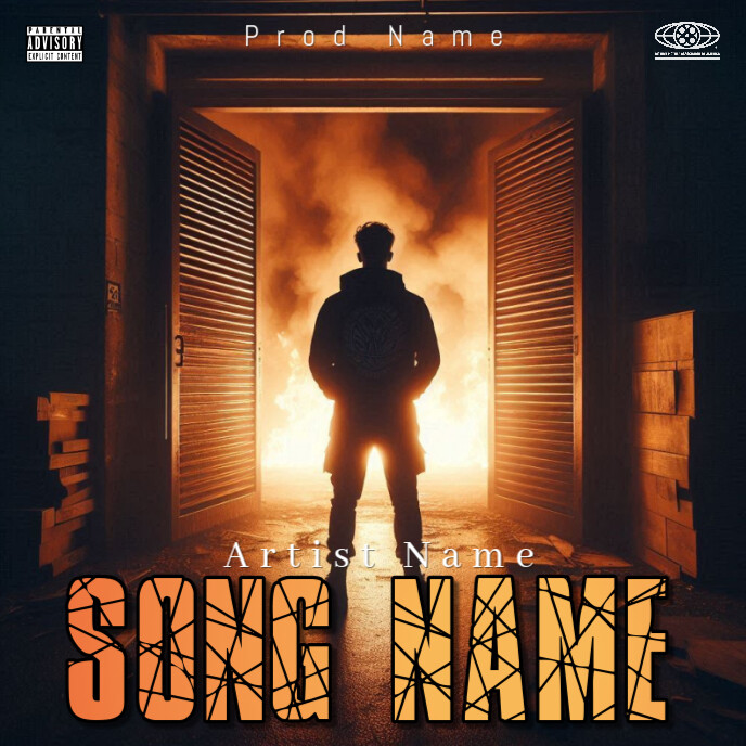 Black Mixtape Album Cover Template | PosterMyWall