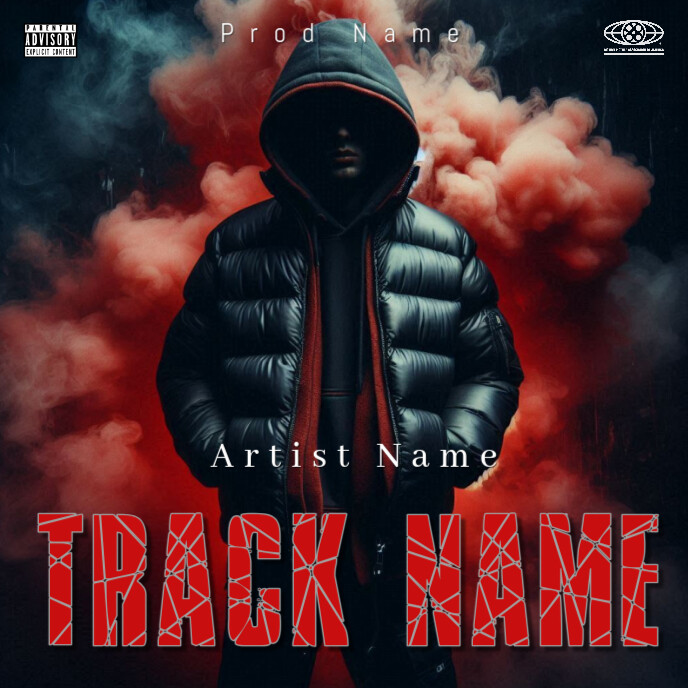 Black Mixtape Album Cover Template | PosterMyWall