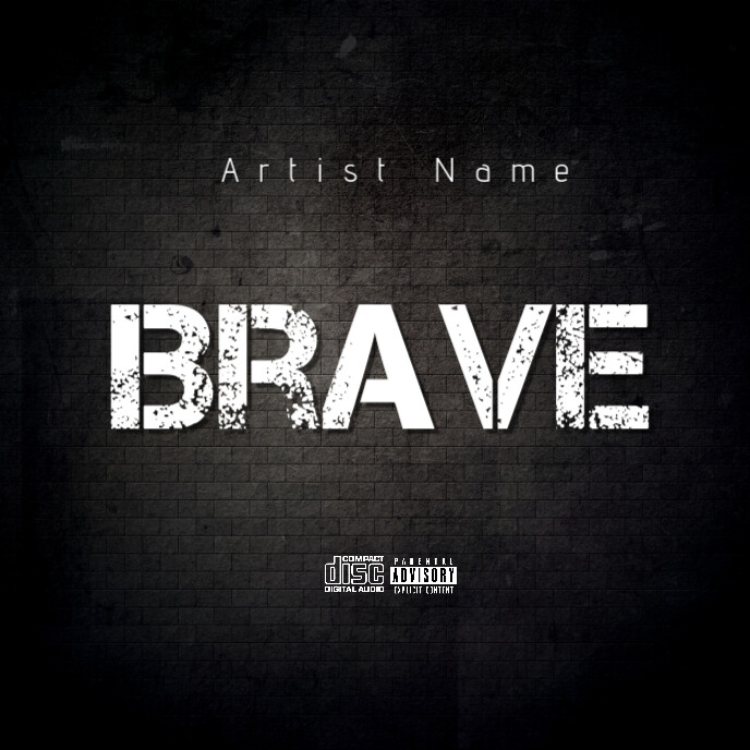 Black Mixtape Album Cover Template | PosterMyWall