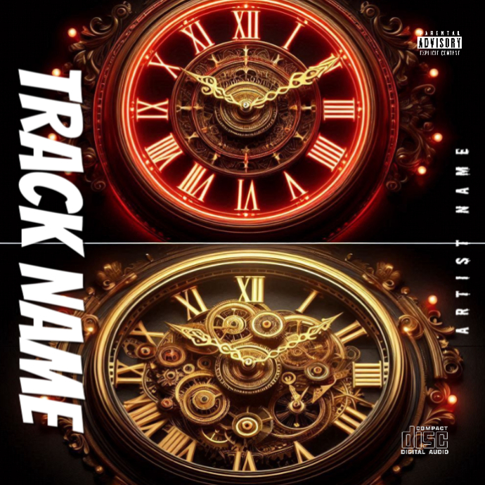 Black Mixtape Album Cover Template | PosterMyWall
