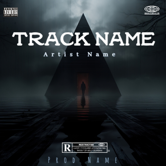 Black Mixtape Album Cover Template | PosterMyWall