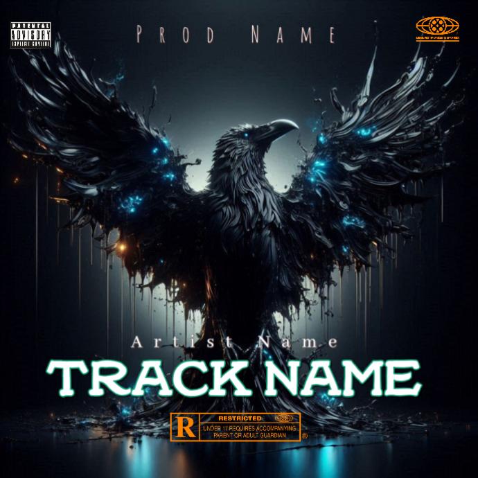 Black Mixtape Album Cover Template | PosterMyWall