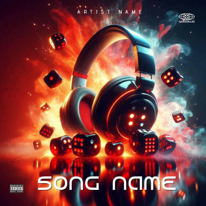 Black Mixtape Album Cover Template | PosterMyWall