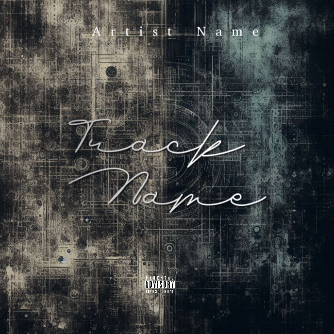 Black Mixtape Album Cover Template | PosterMyWall