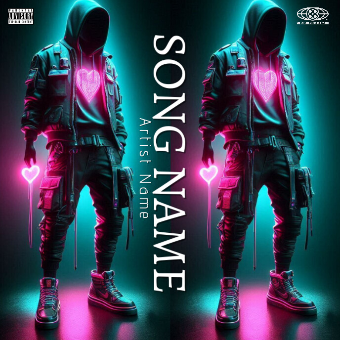 Black Mixtape Album Cover Template | PosterMyWall