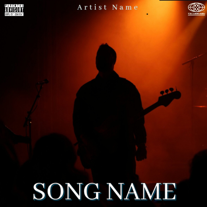 Black Mixtape Album Cover Template | PosterMyWall