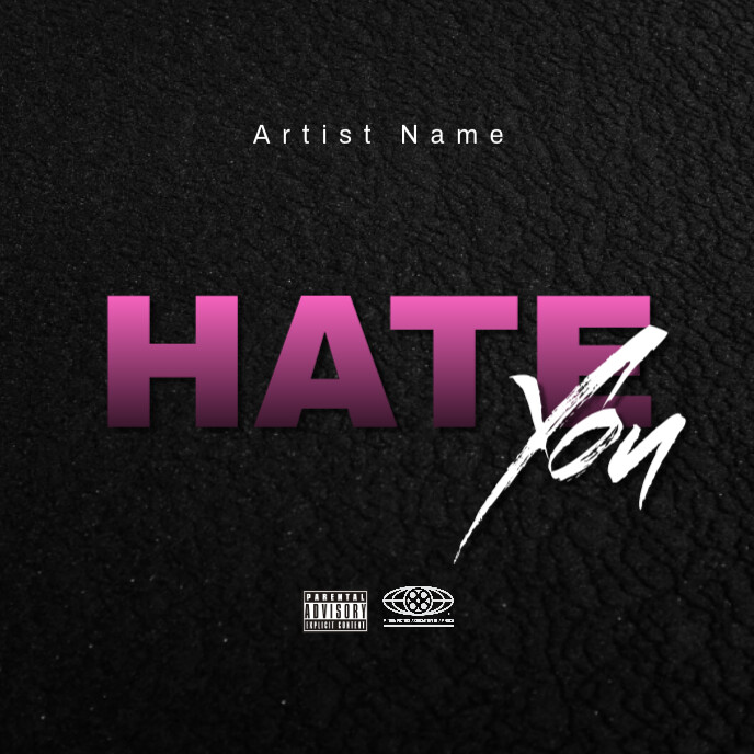 Black Mixtape Album Cover Template | PosterMyWall