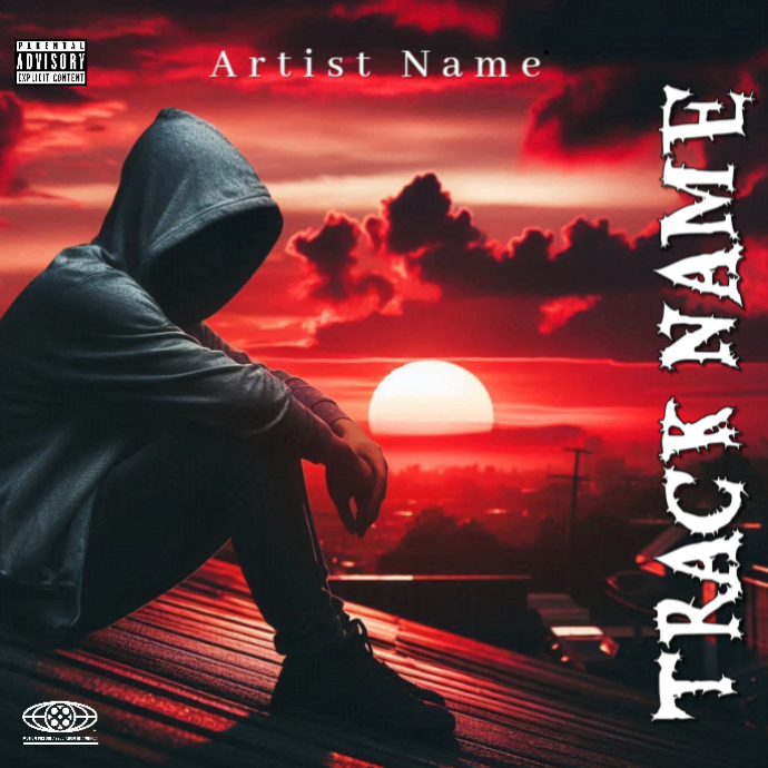Black Mixtape Album Cover Template | PosterMyWall
