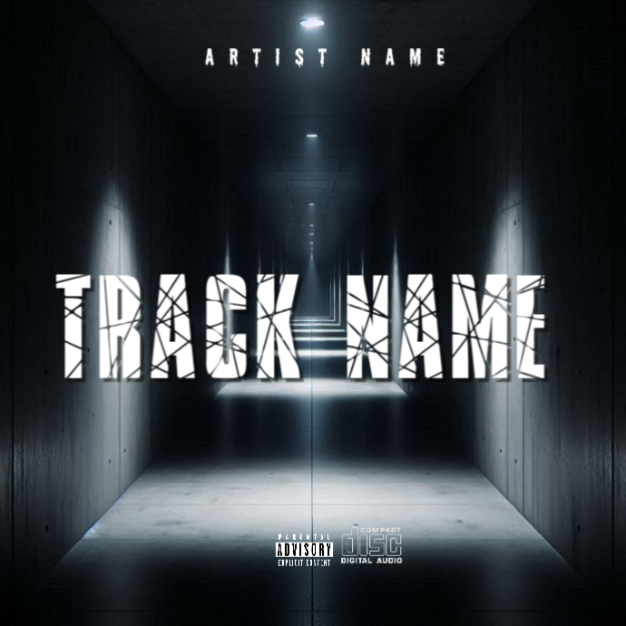 Black Mixtape Album Cover Template | PosterMyWall