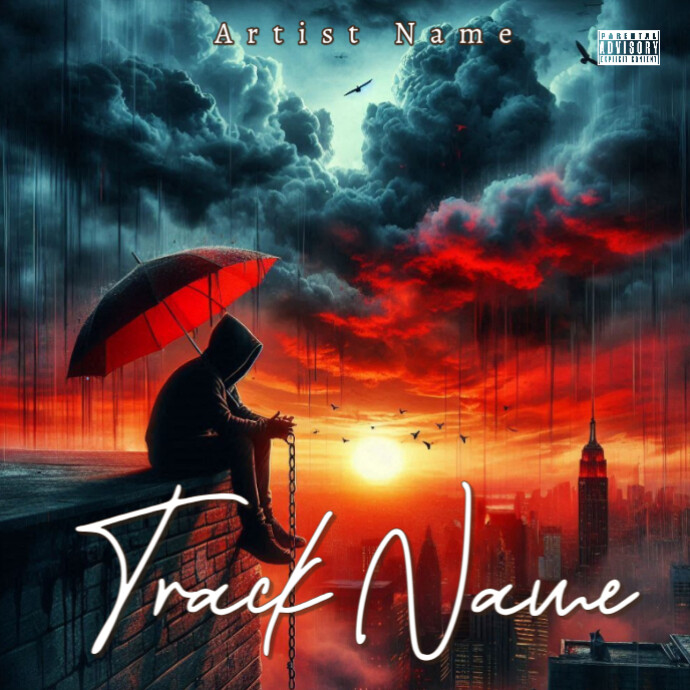 Black Mixtape Album Cover Template | PosterMyWall