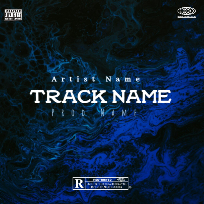 Black Mixtape Album Cover Template | PosterMyWall