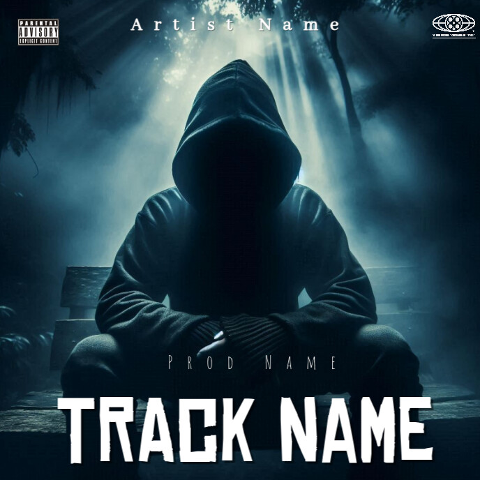 Black Mixtape Album Cover Template | PosterMyWall