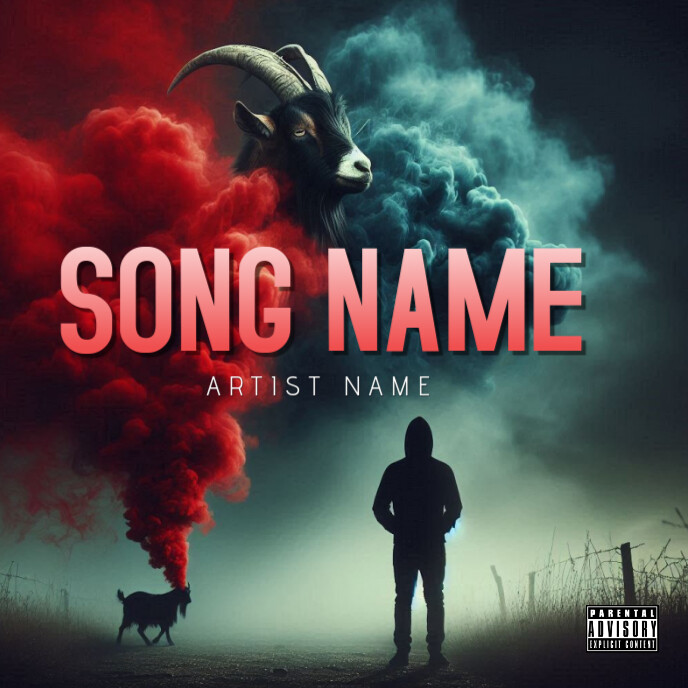 Black Mixtape Album Cover Template | PosterMyWall