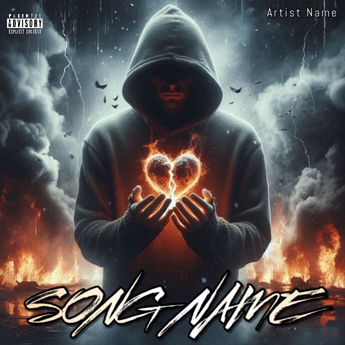 Black Mixtape Album Cover เทมเพลต | PosterMyWall