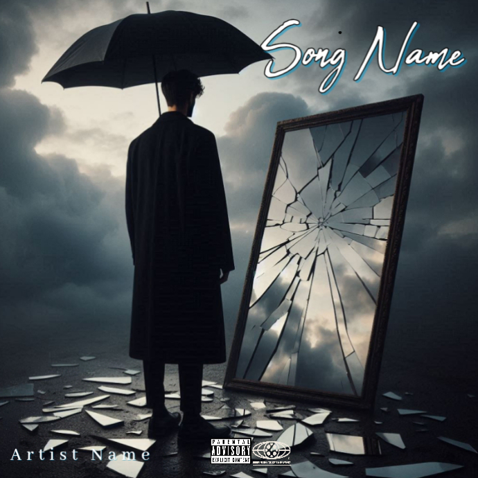 Black Mixtape Album Cover Template | PosterMyWall