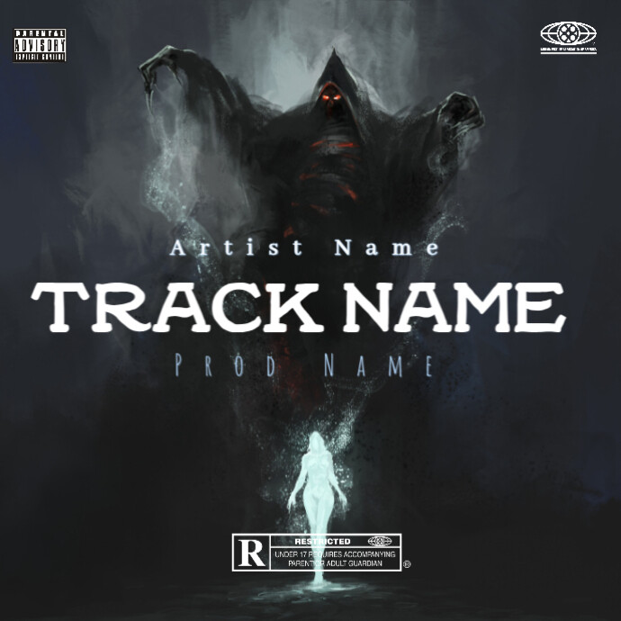 Black Mixtape Album Cover Template | PosterMyWall