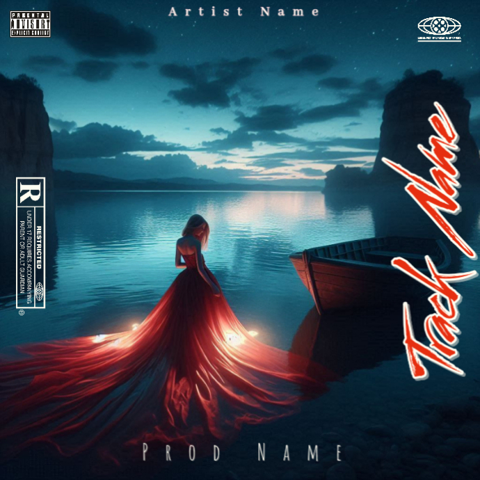 Black Mixtape Album Cover Template | PosterMyWall