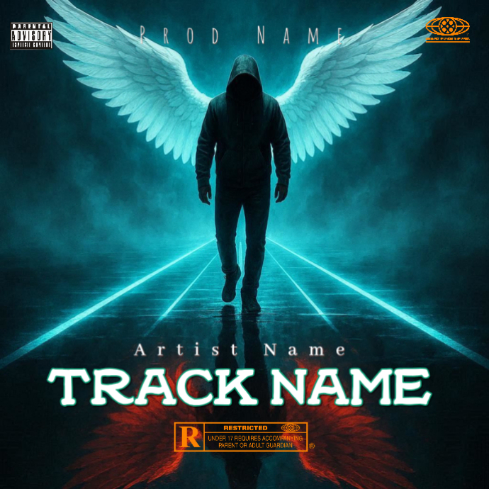 Black Mixtape Album Cover Template | PosterMyWall