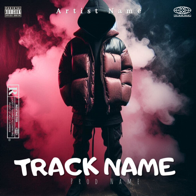 Black Mixtape Album Cover Template | PosterMyWall